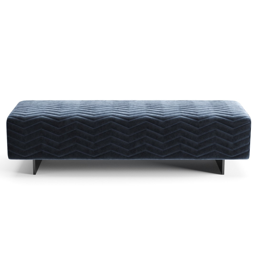 3D Model Bench Minotti - TurboSquid 1605001