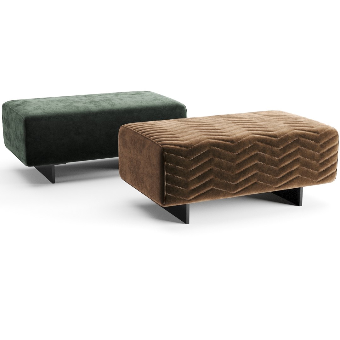 3D Model Bench Minotti - TurboSquid 1605001