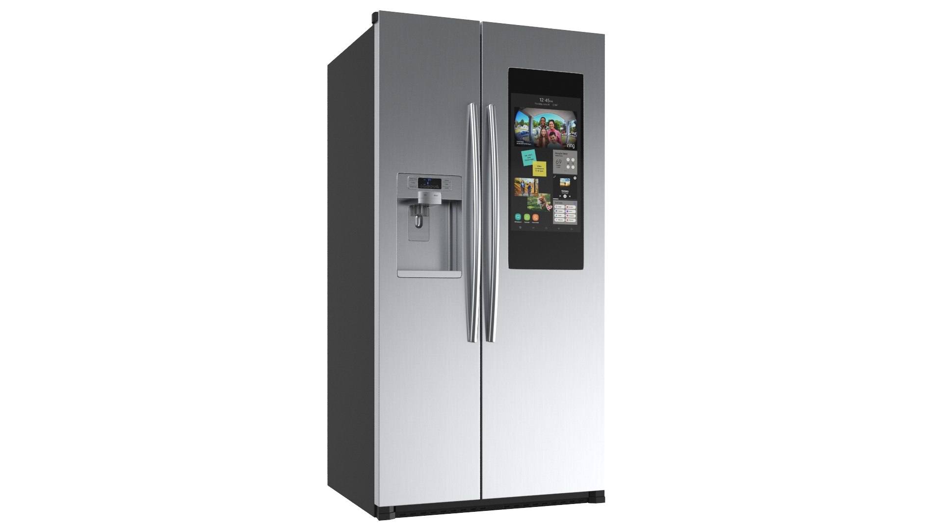 Full Smart Fridge 3D - TurboSquid 1843832