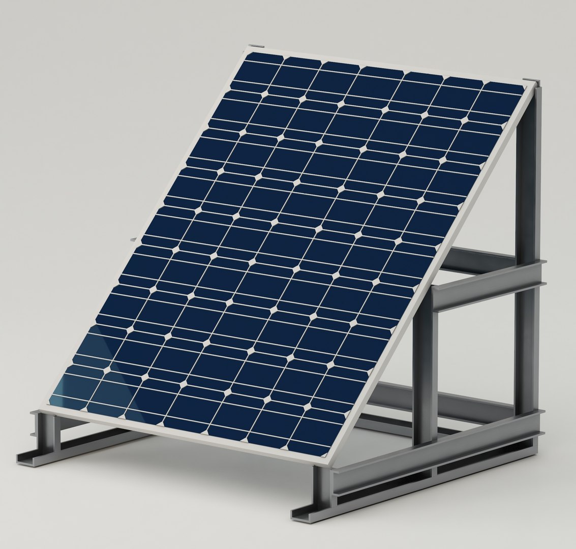 Solar Energy - Solar Cell 3D Model - TurboSquid 1727609