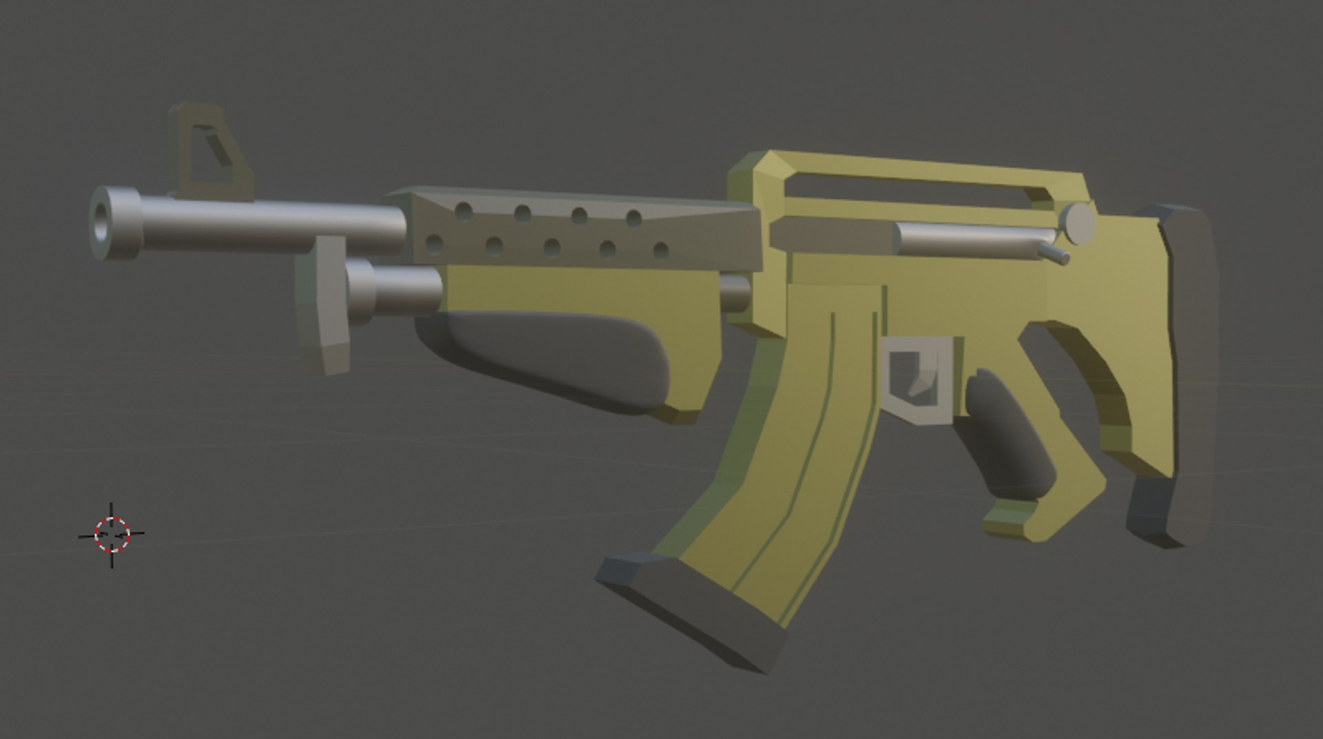 Free 3D Simple Assault Rifle Model - TurboSquid 1648438