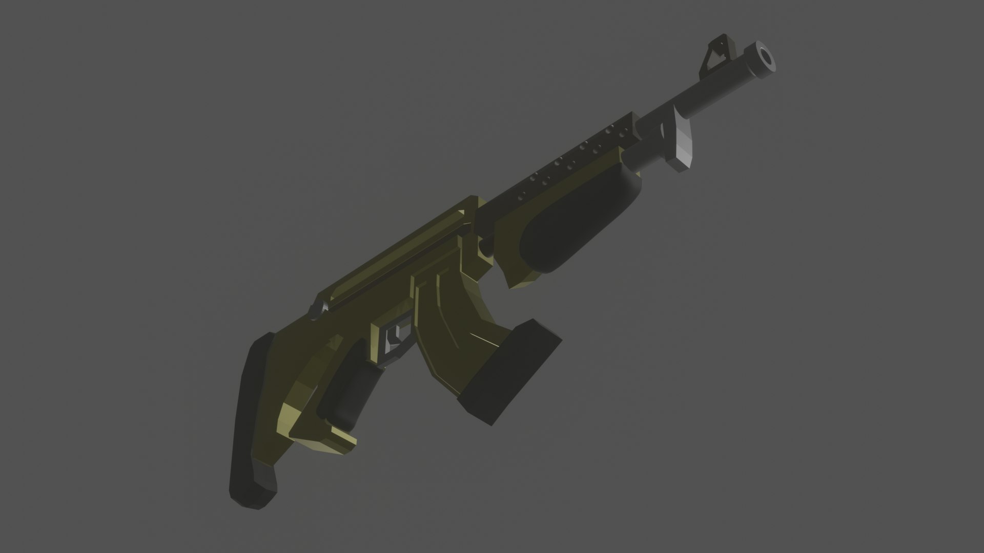 Free 3D Simple Assault Rifle Model - TurboSquid 1648438