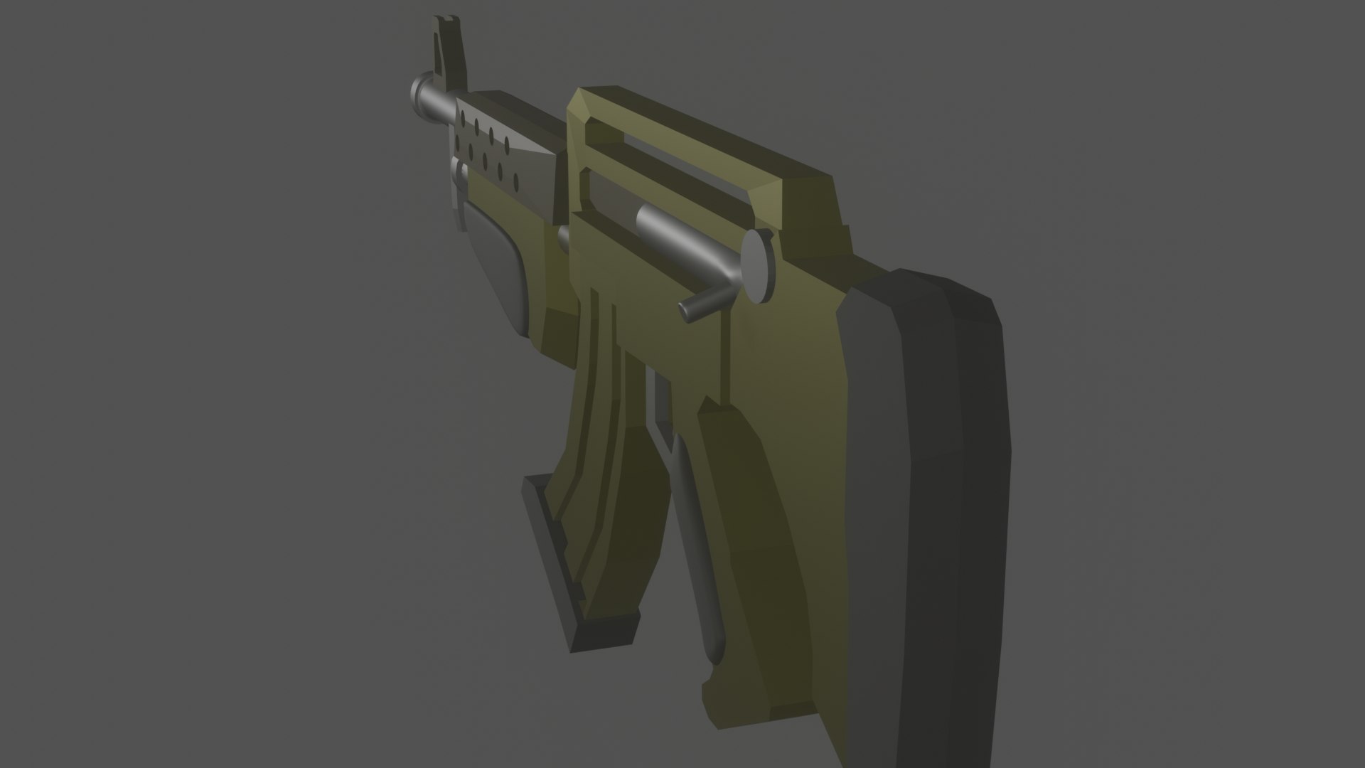 Free 3D Simple Assault Rifle Model - TurboSquid 1648438