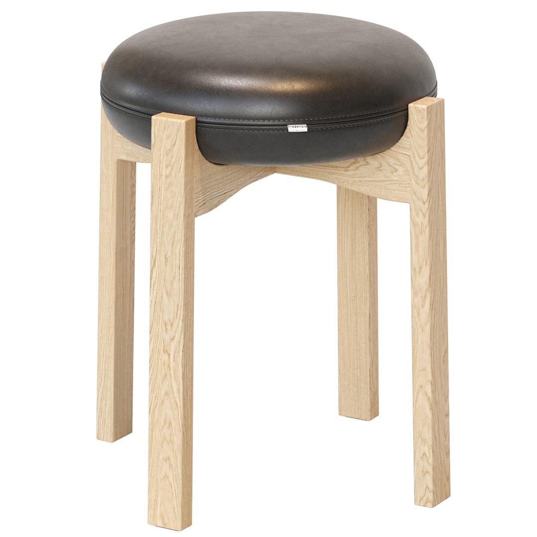 3D Pioneer Stool Model - TurboSquid 2282723