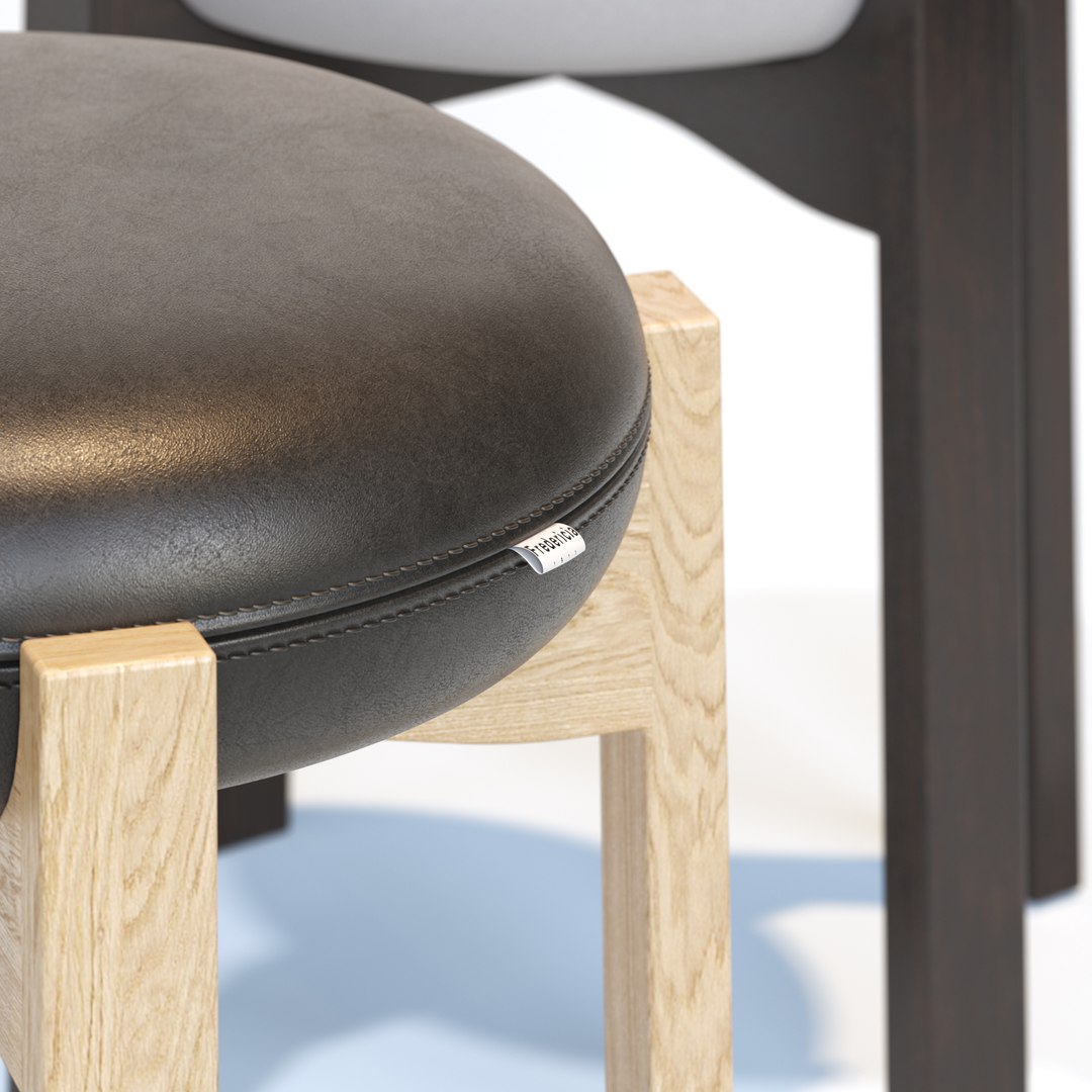 3D Pioneer Stool Model - TurboSquid 2282723