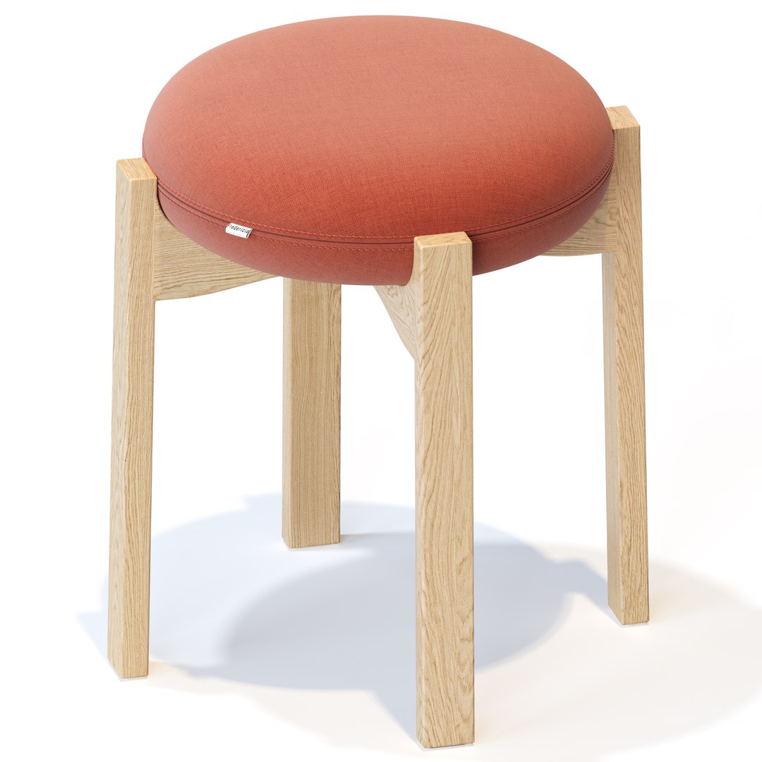 3D Pioneer Stool Model - TurboSquid 2282723