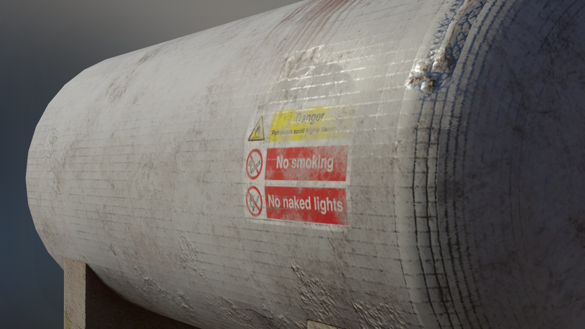 Industrial Petroleum Spirit Storage Tank 3D Model - TurboSquid 1807204