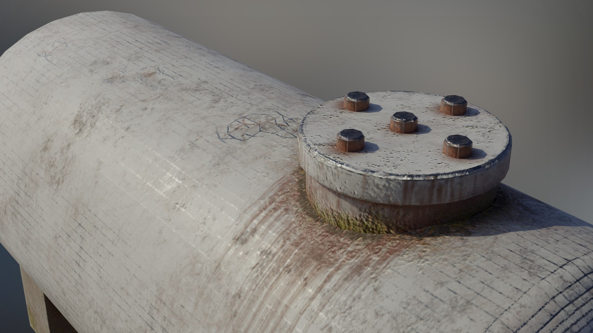 Industrial Petroleum Spirit Storage Tank 3D Model - TurboSquid 1807204