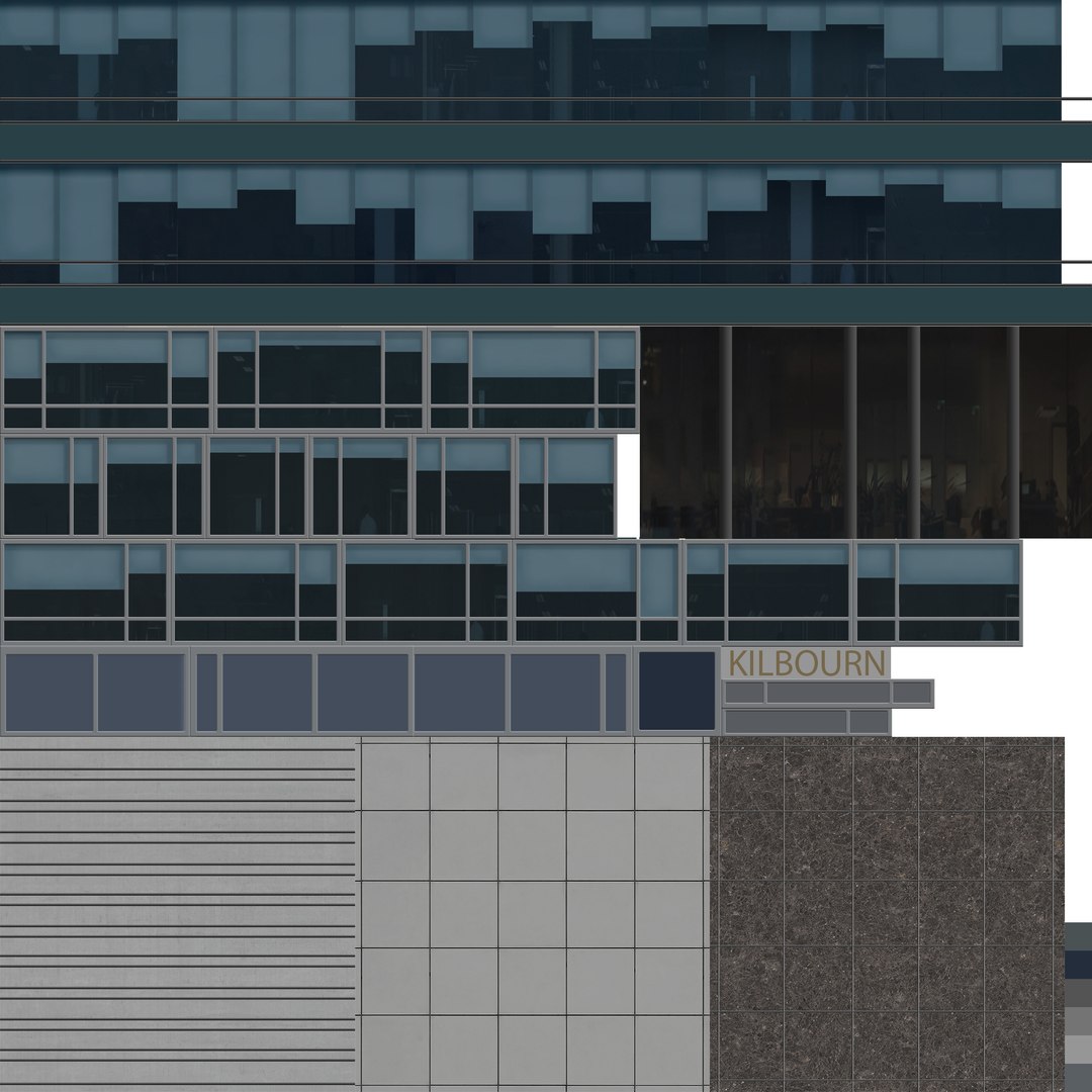 3D Kilbourn Tower Buildings Pbr - TurboSquid 1444405