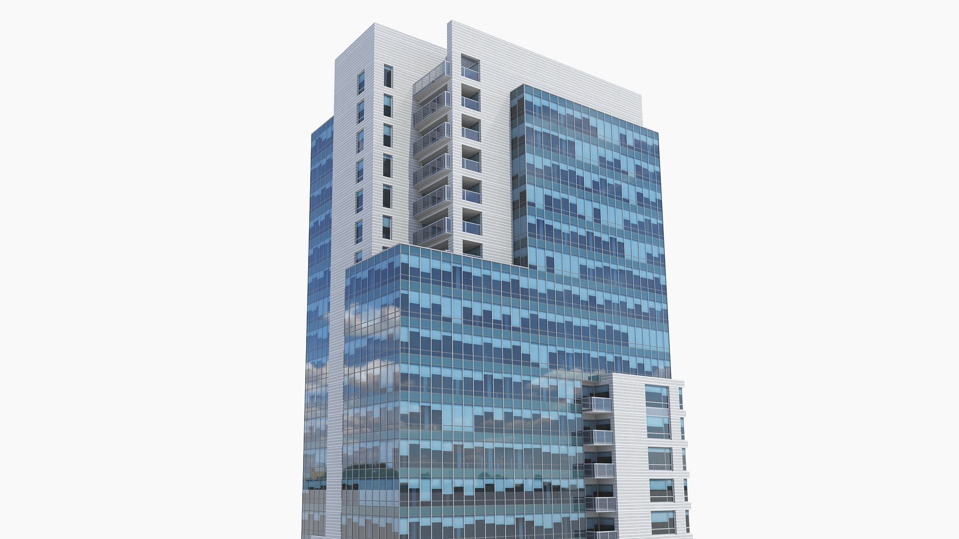 3D Kilbourn Tower Buildings Pbr - TurboSquid 1444405