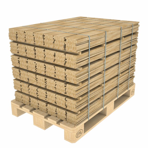 modèle 3D de EPAL Euro Pallet EUR - TurboSquid 1036109