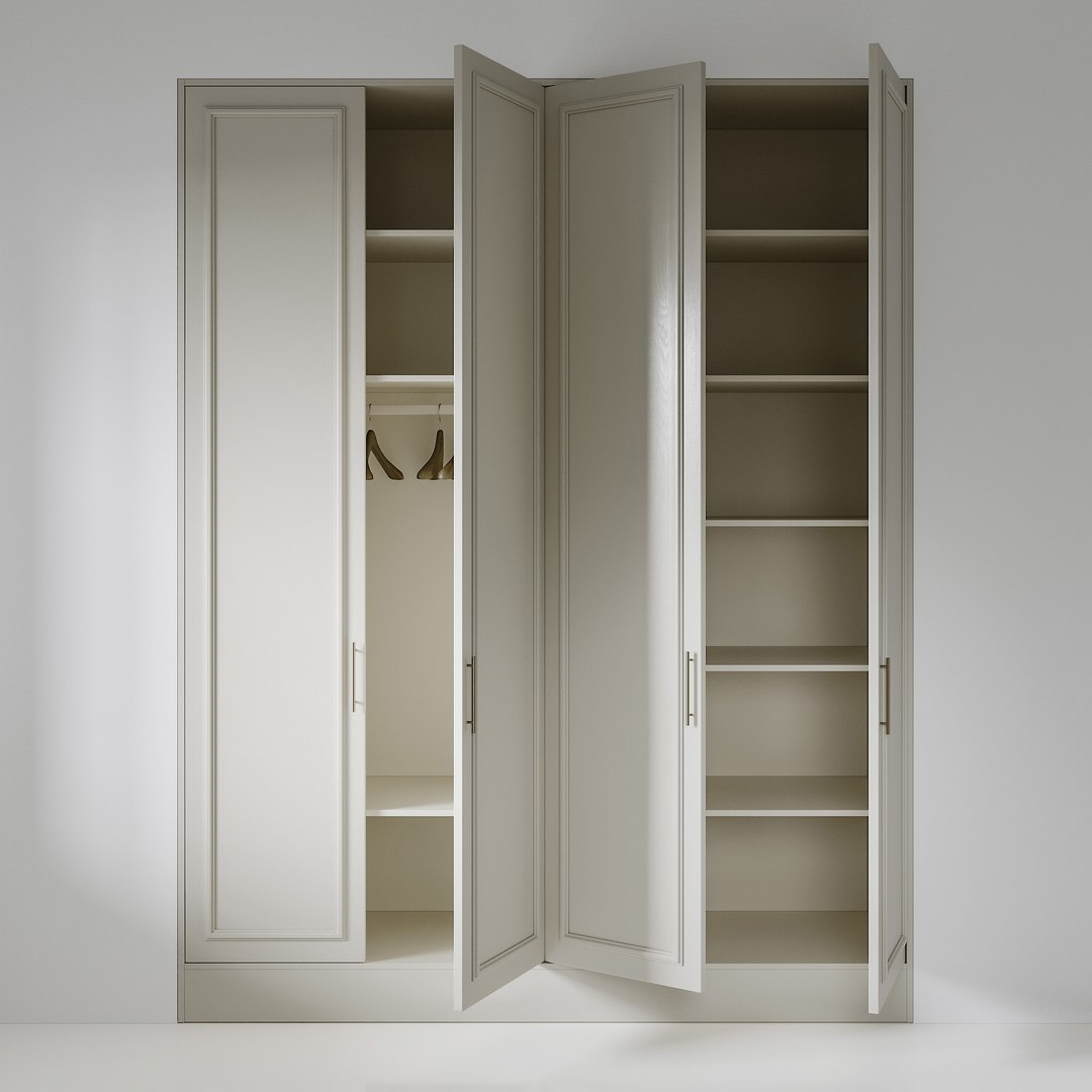 Wardrobe 006 3D Model - TurboSquid 1861145