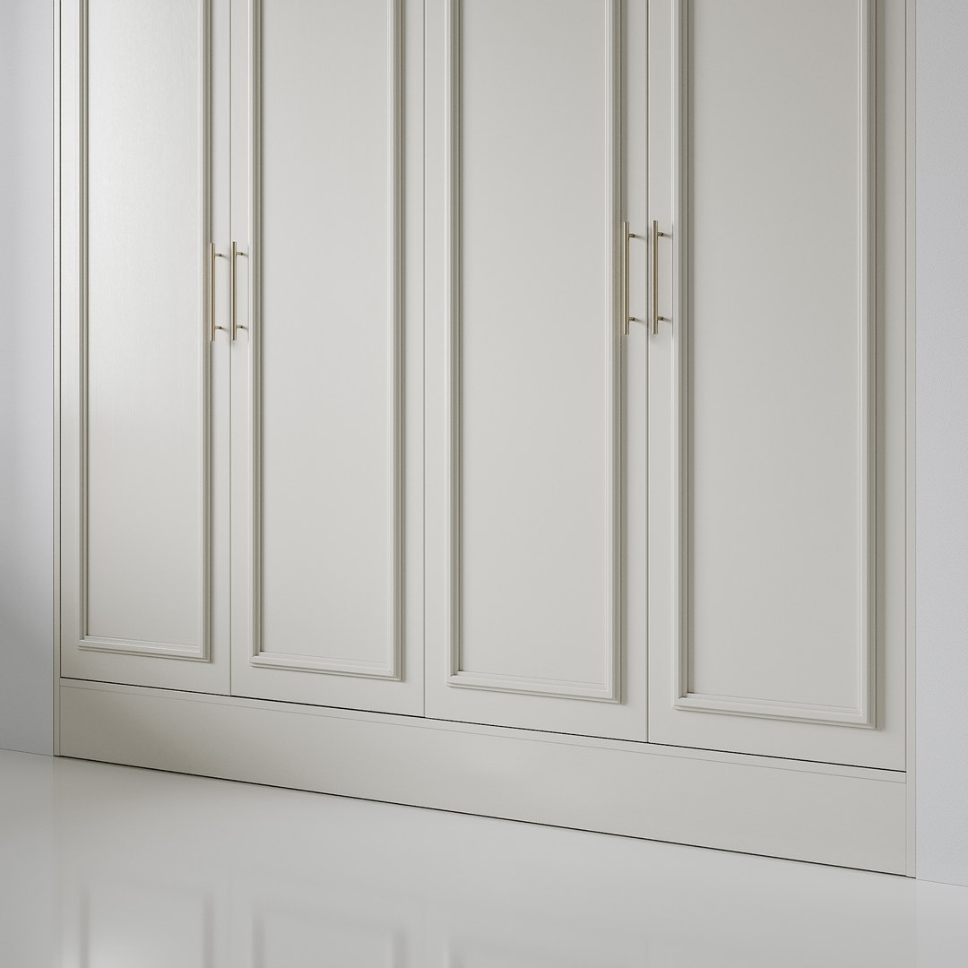 Wardrobe 006 3D Model - TurboSquid 1861145