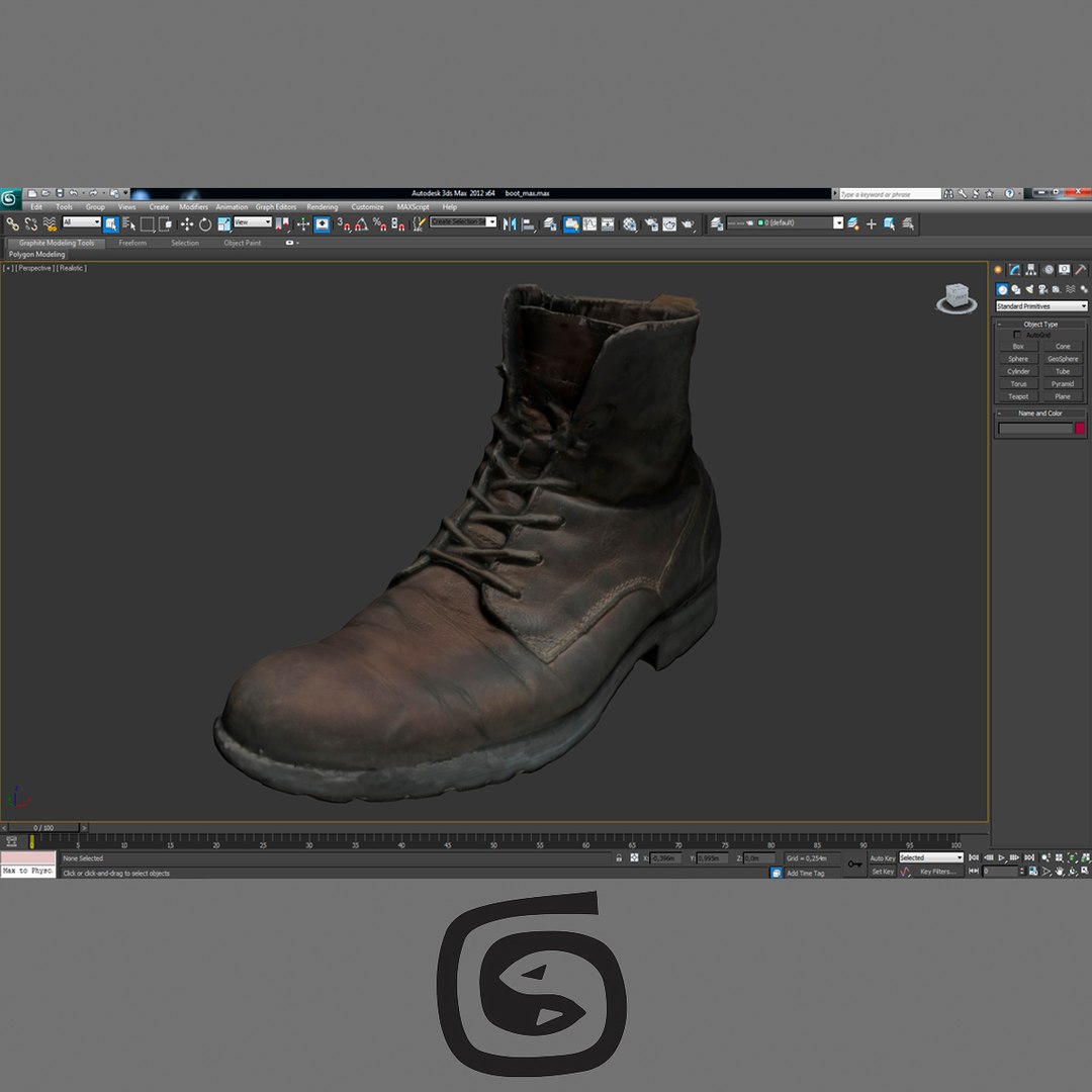 3D Boot Scan Model - TurboSquid 1574179