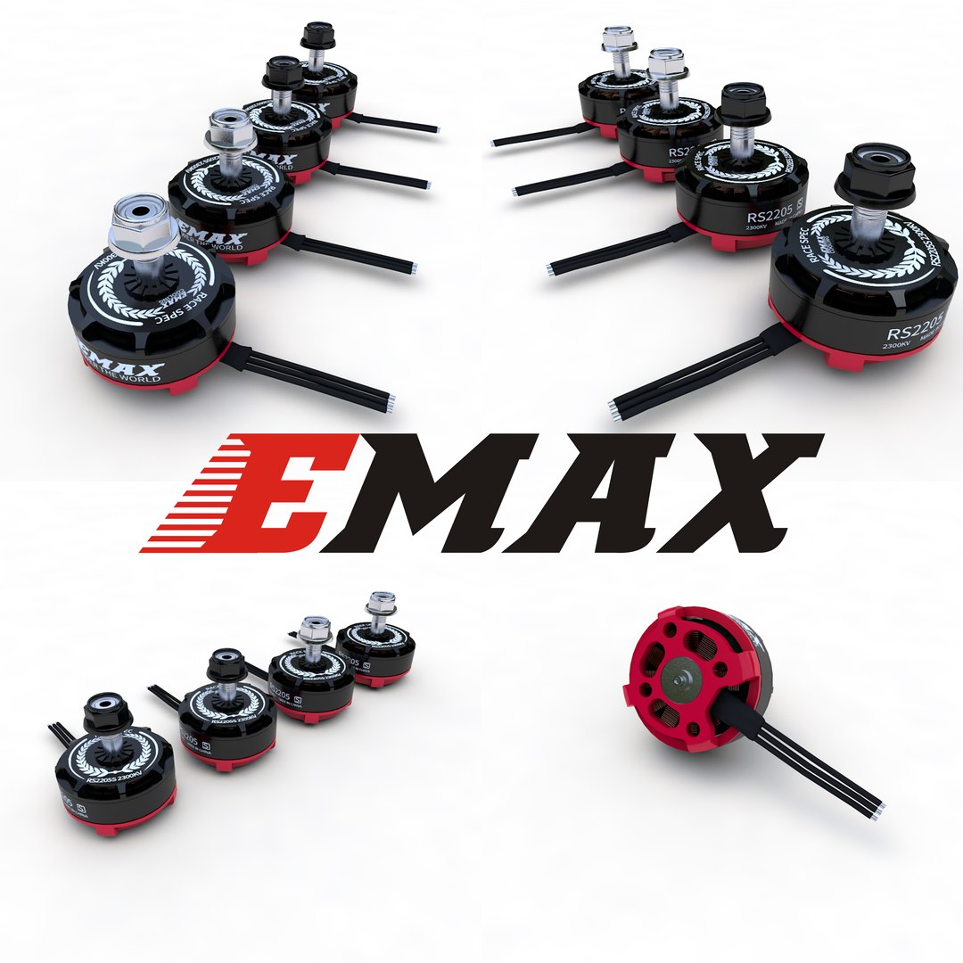 3d Emax Rs2205s Brushless Motor Model