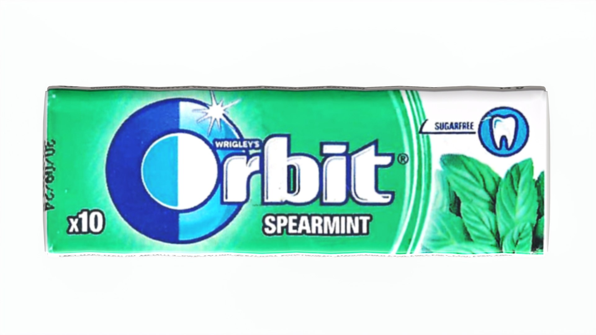 3D Pack Of Chewing Gum Orbit 01 Model - TurboSquid 2224902