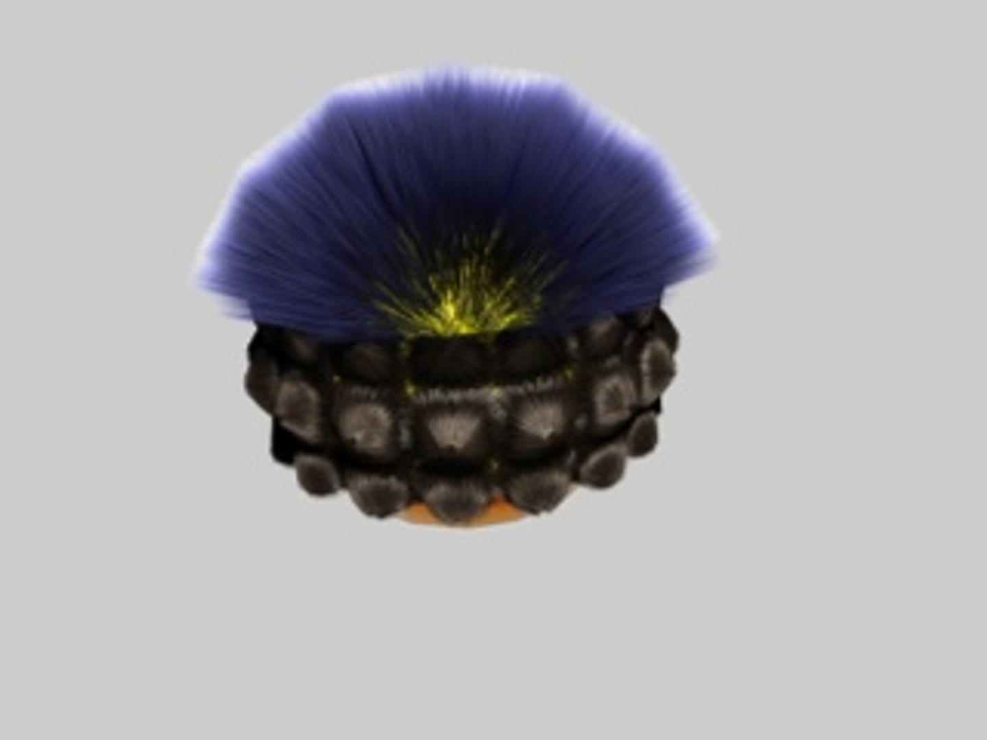 Hair Ball 3d Model