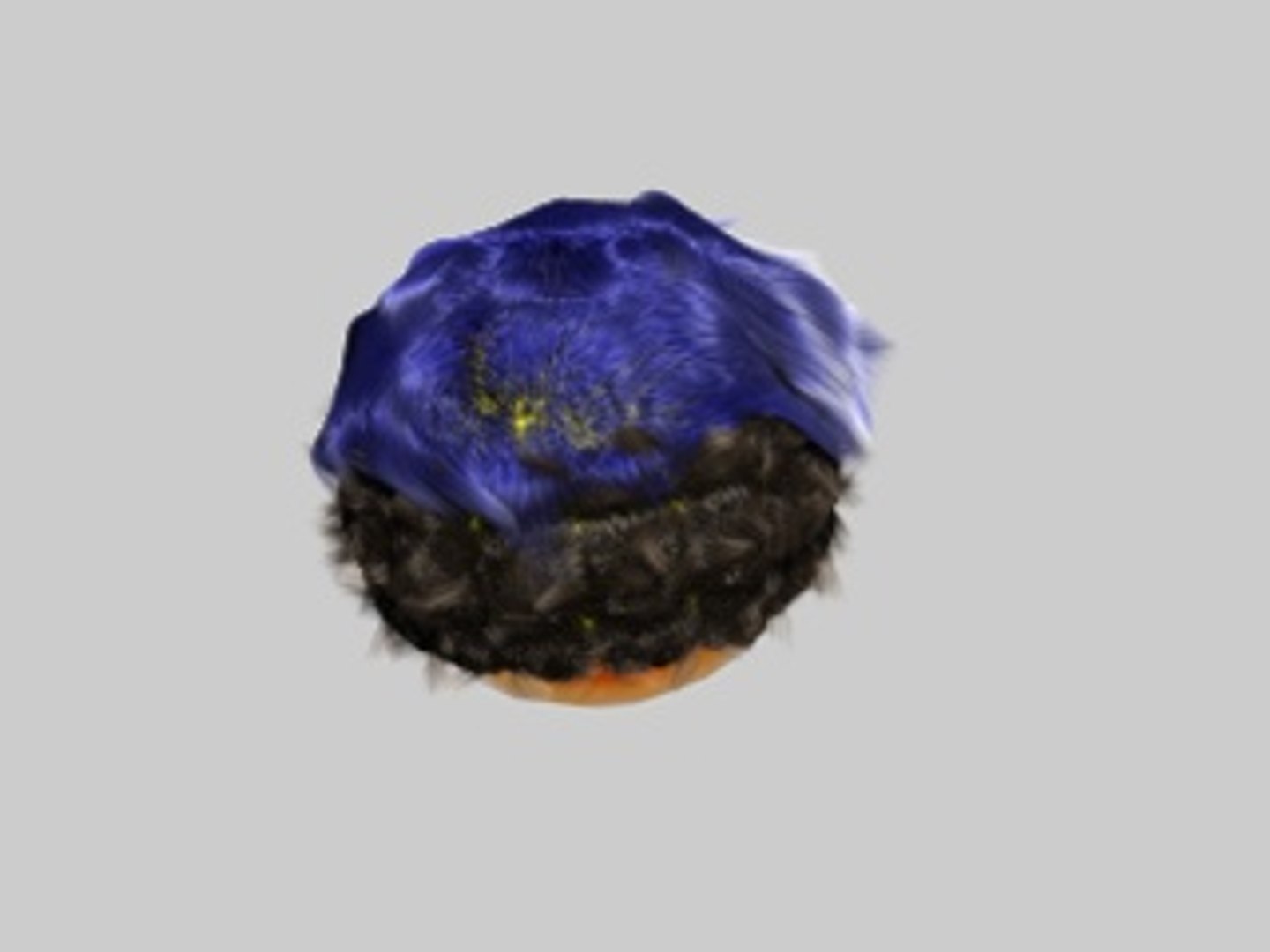 Hair Ball 3d Model