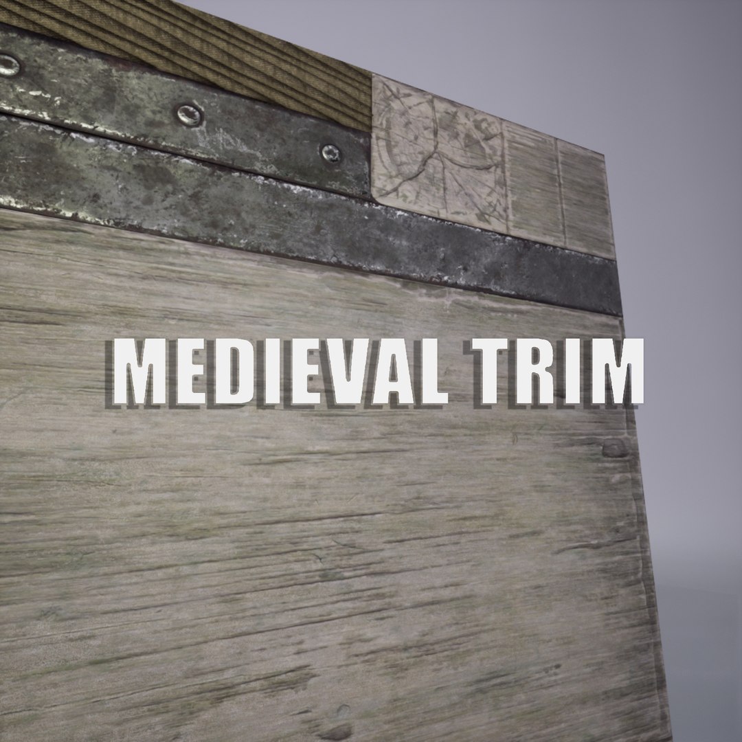Medieval Trim 3D Model - TurboSquid 2171609