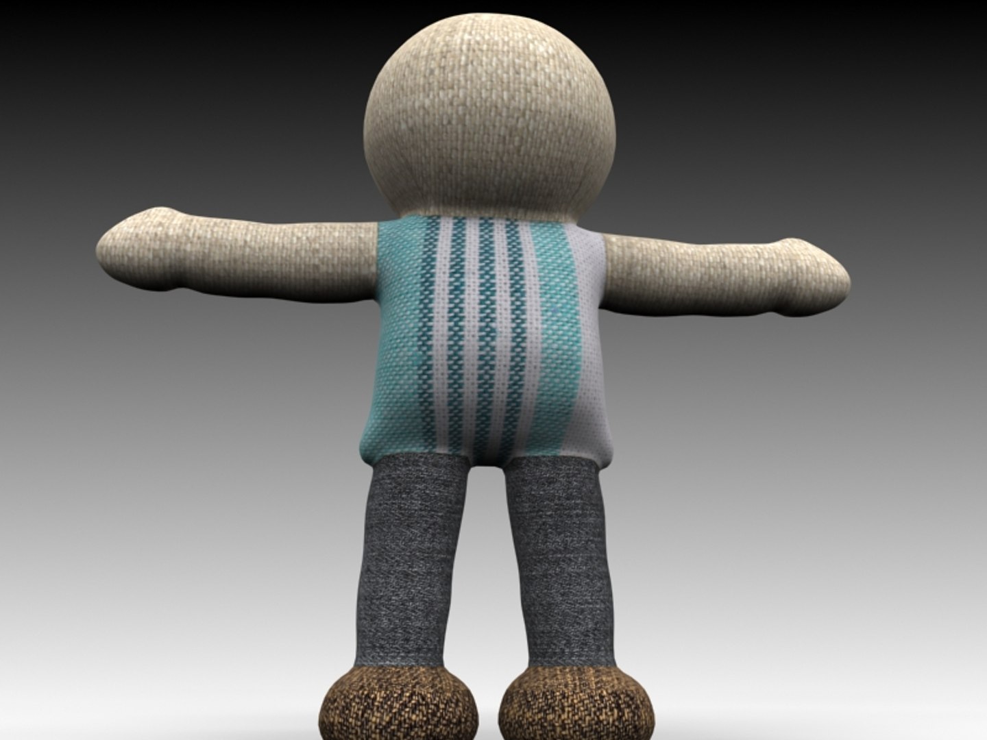 3d Model Rag Doll