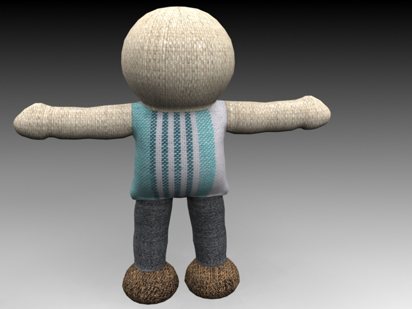 3d Model Rag Doll