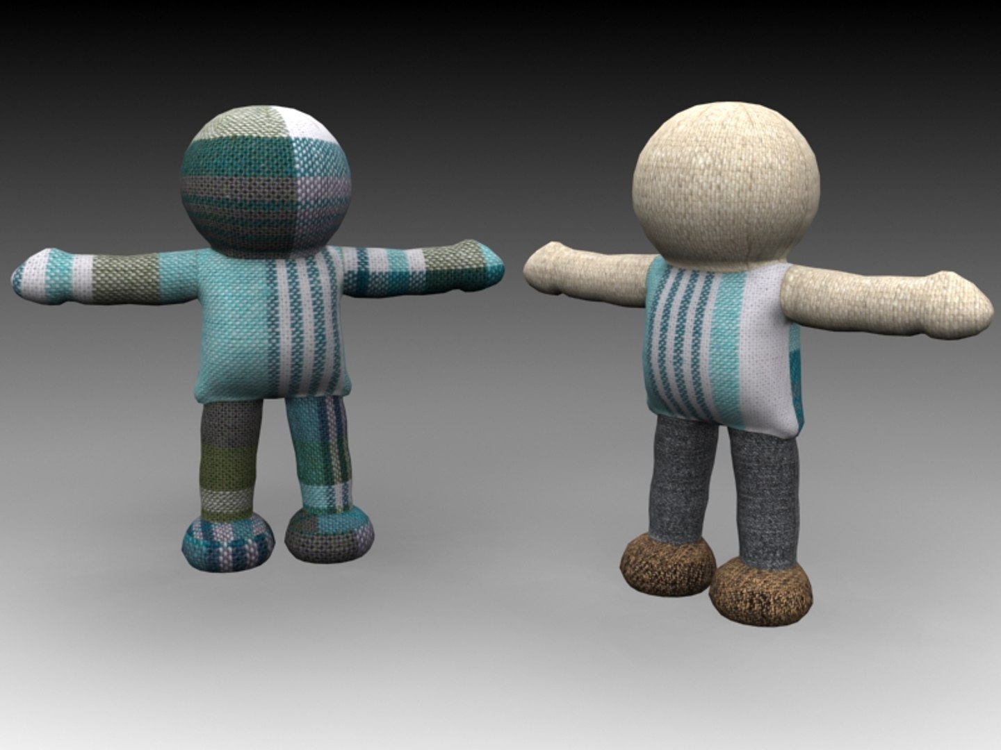 3d Model Rag Doll