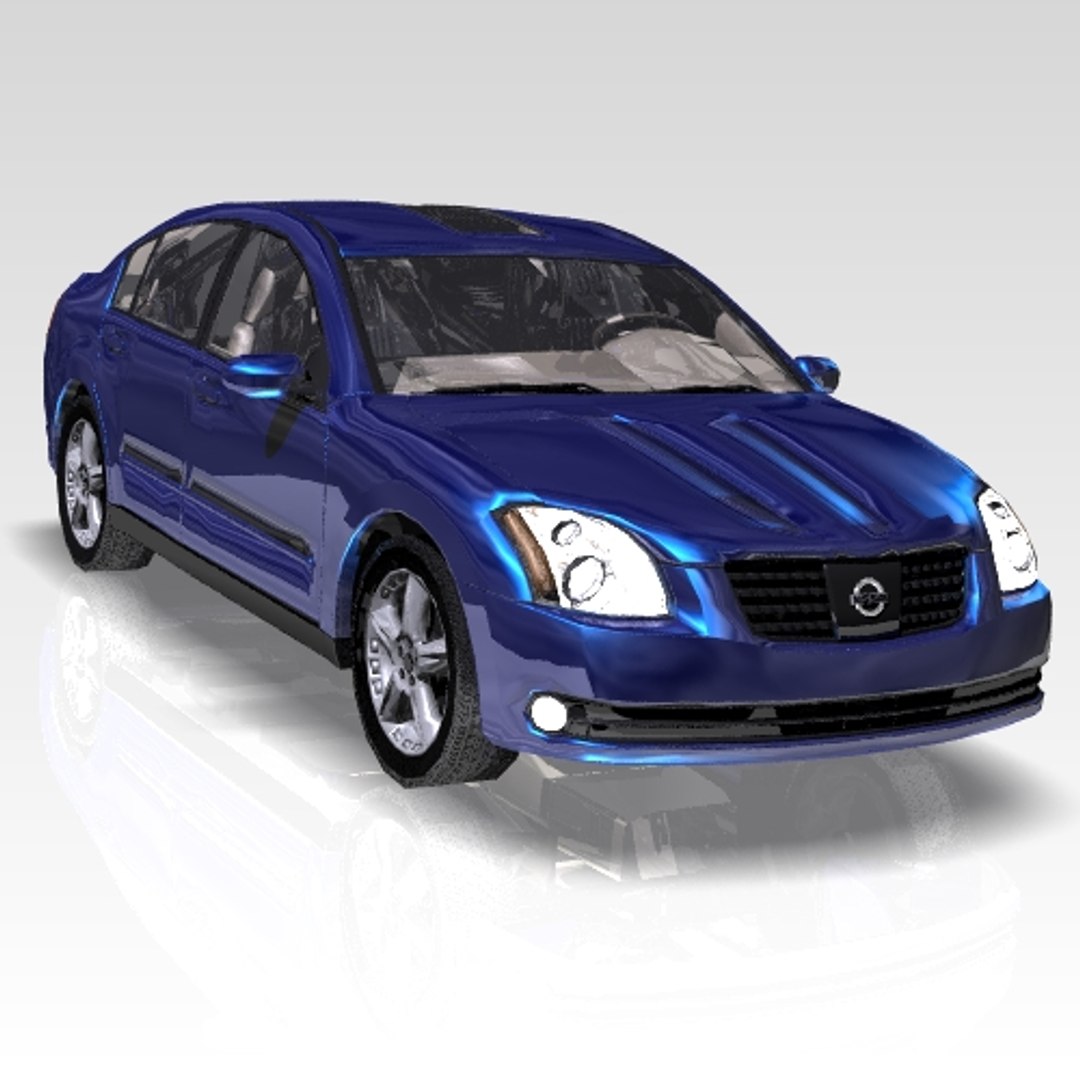 Car Nissan Maxima Sports 3d Max