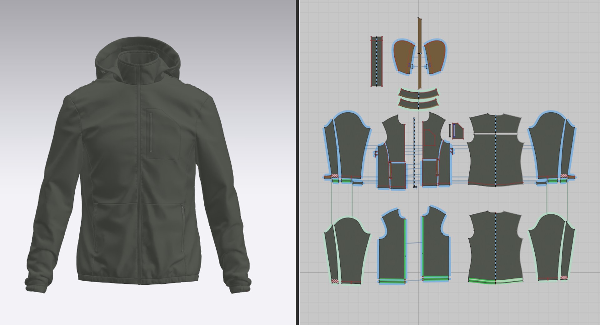 Mens WInd Jacket 3D Model 3D - TurboSquid 2187569