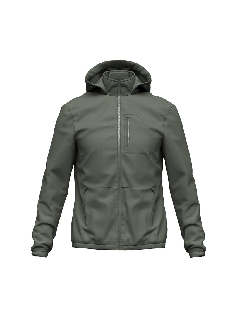 Mens WInd Jacket 3D Model 3D - TurboSquid 2187569