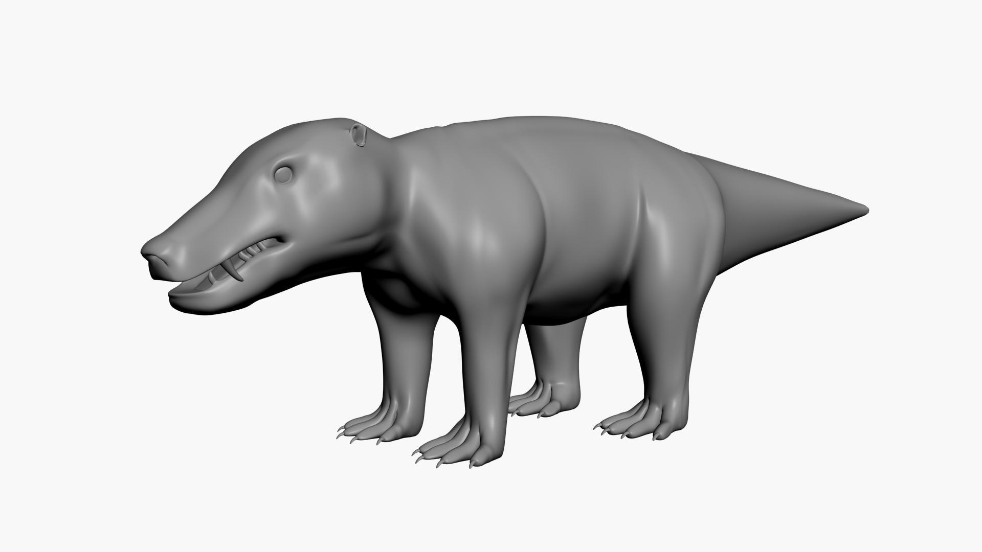 3D Cynognathus - TurboSquid 2169788