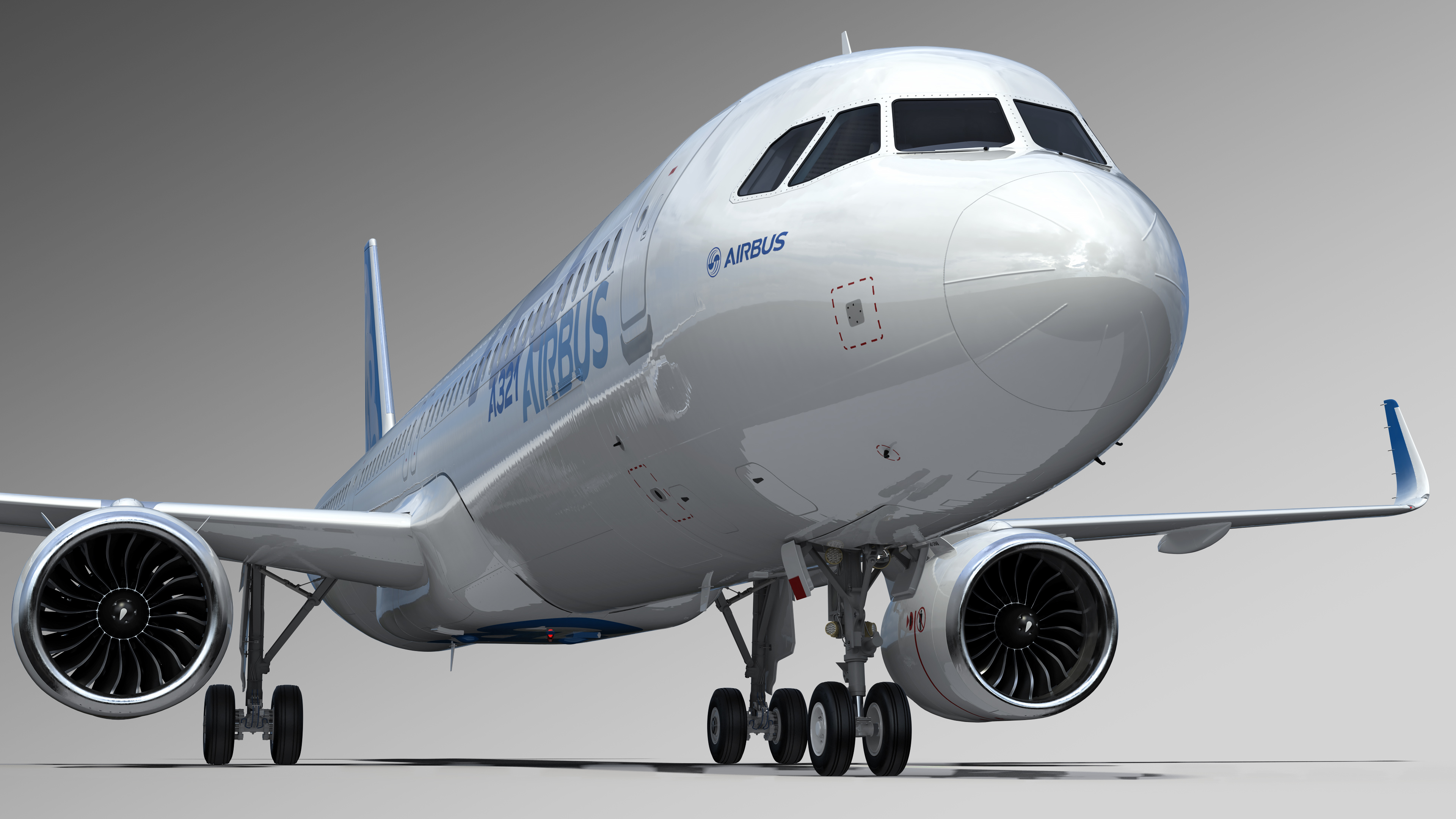 modelo 3d Airbus A321 Neo con interior y cabina - TurboSquid 2244655