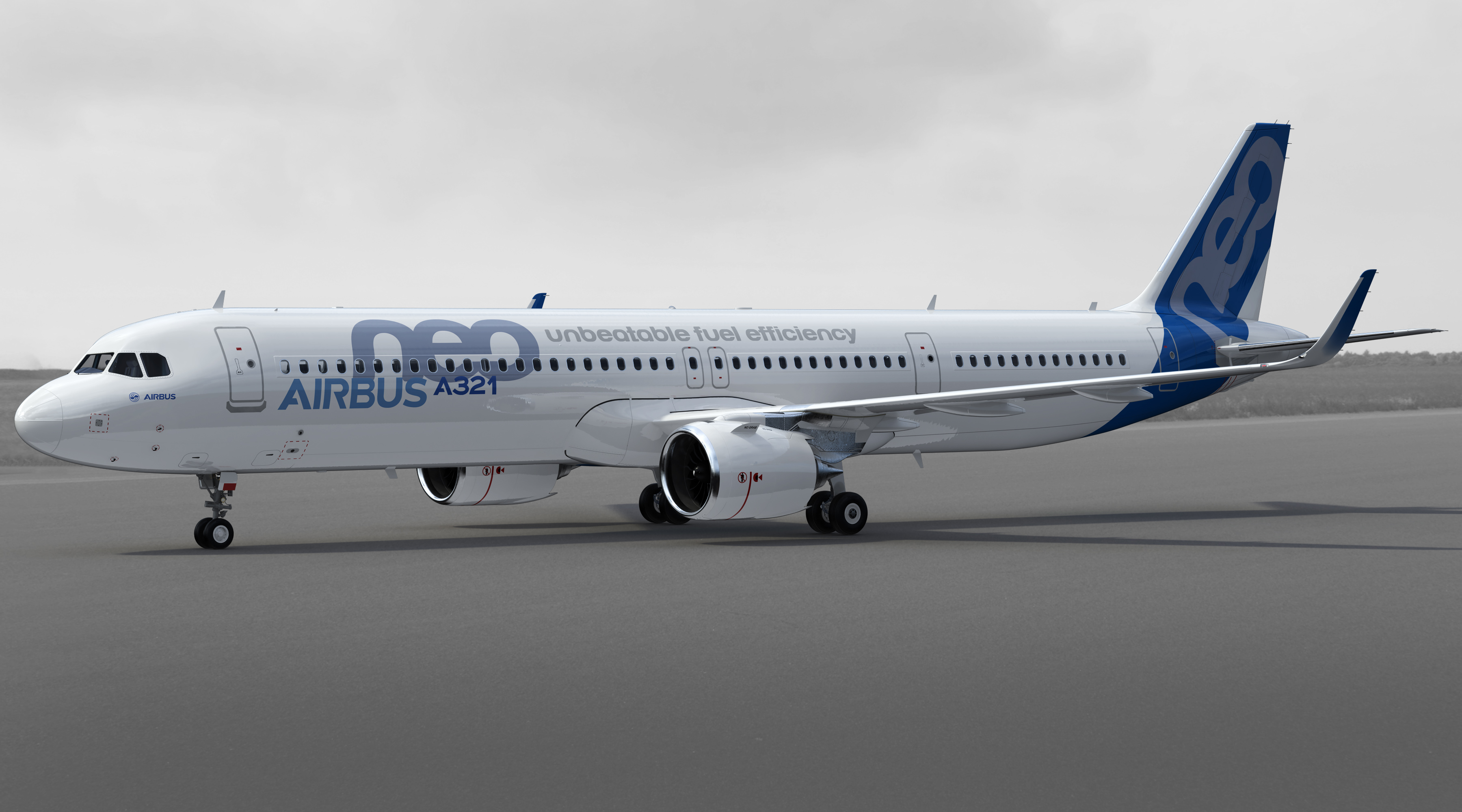 modelo 3d Airbus A321 Neo con interior y cabina - TurboSquid 2244655