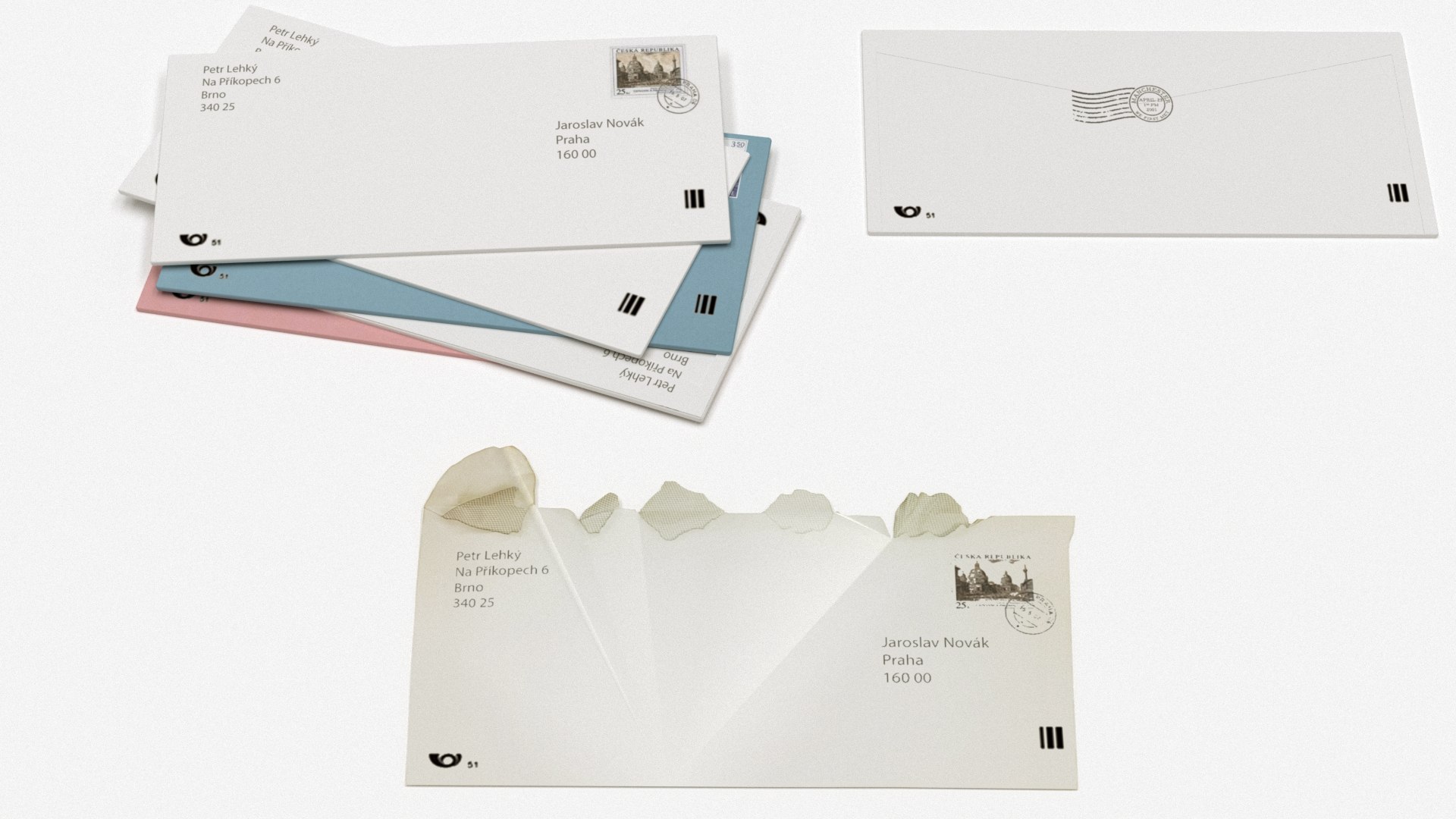 Mail Model - TurboSquid 1260087