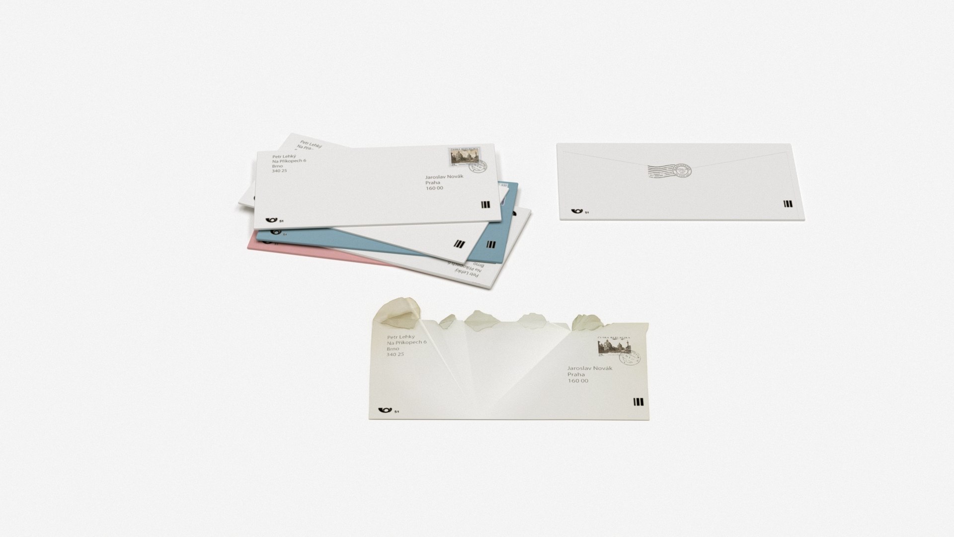 Mail Model - TurboSquid 1260087