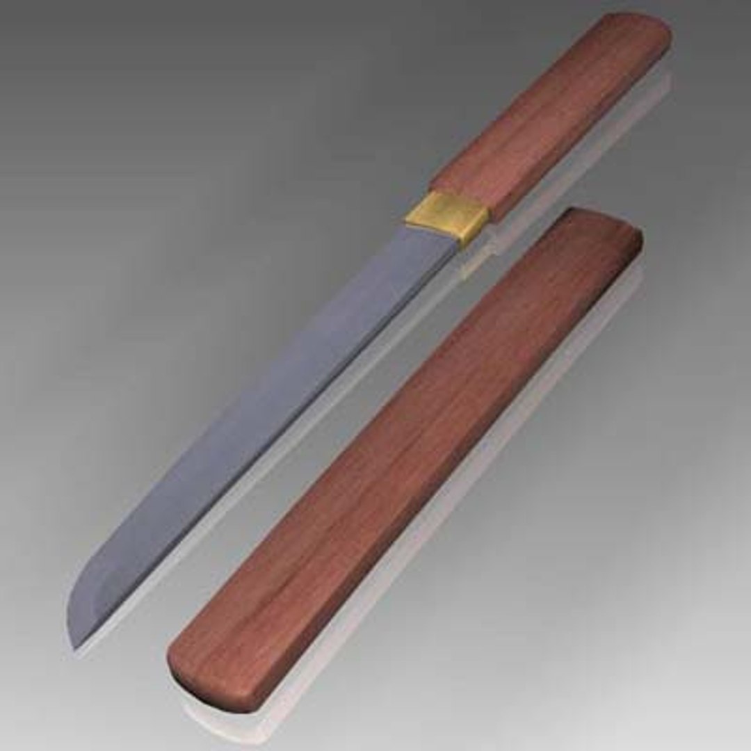 3d Tanto Knife