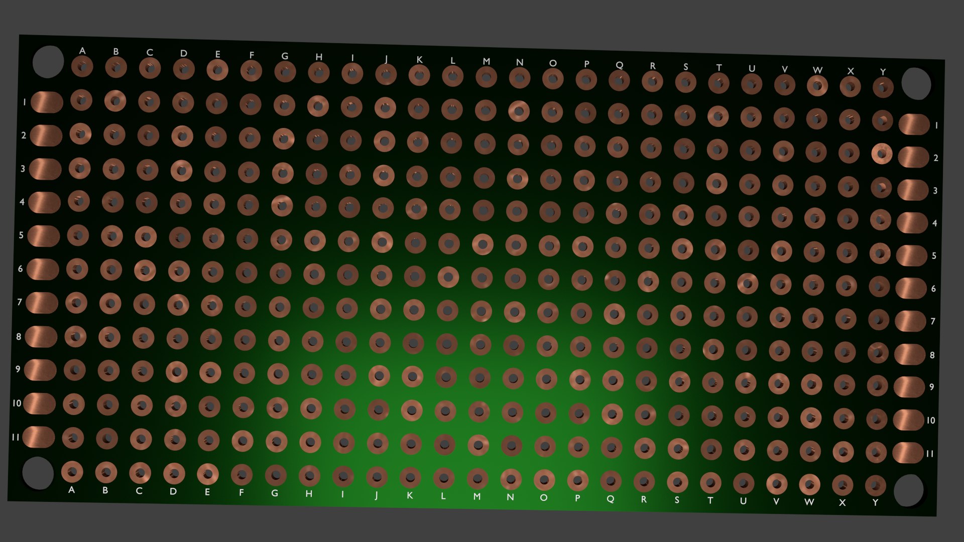 3d Protoboard Circuit Board Component Model