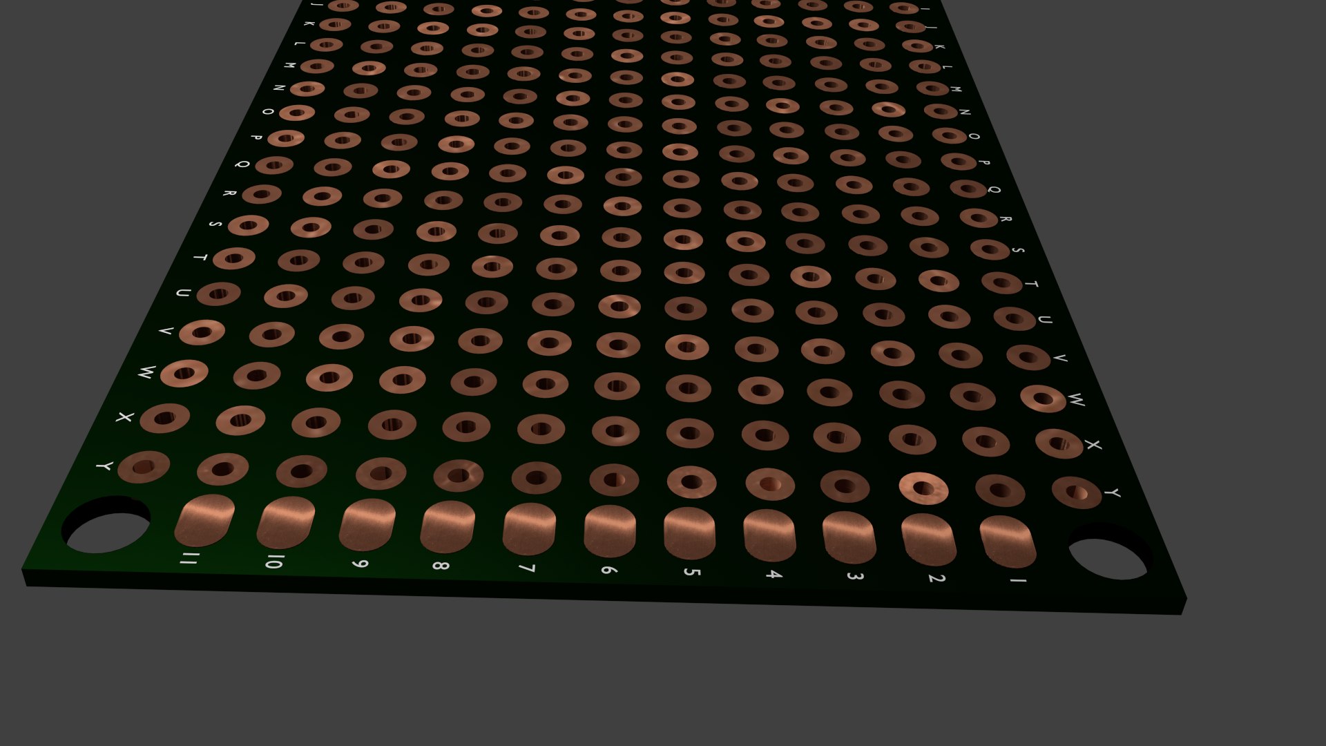 3d Protoboard Circuit Board Component Model