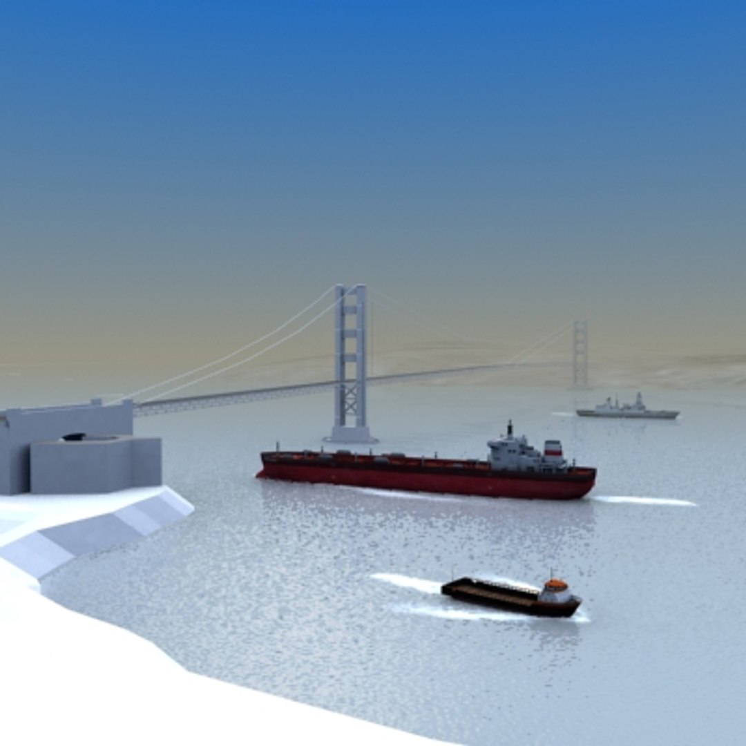 3d Model San Francisco Bay Environment