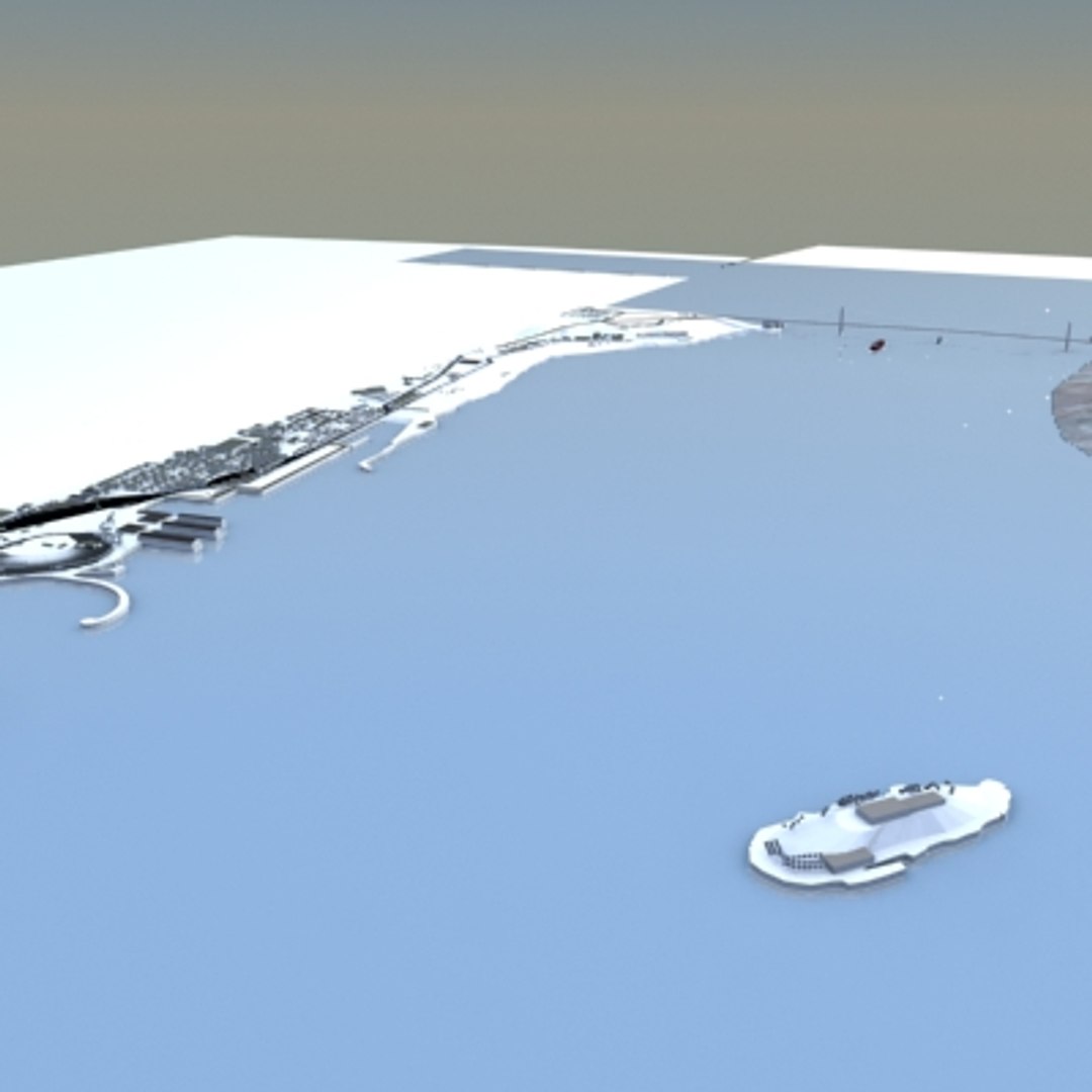 3d Model San Francisco Bay Environment