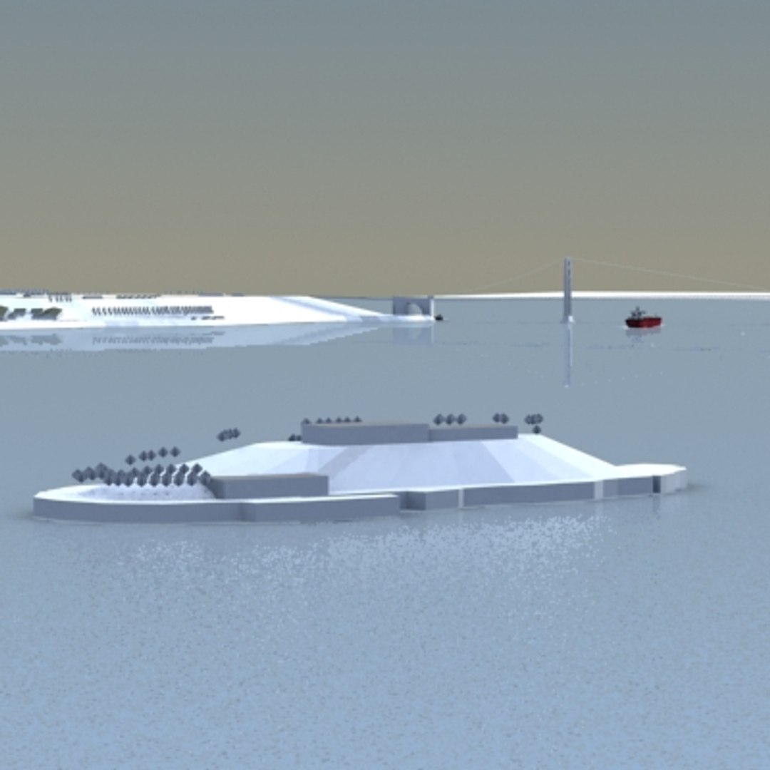 3d Model San Francisco Bay Environment