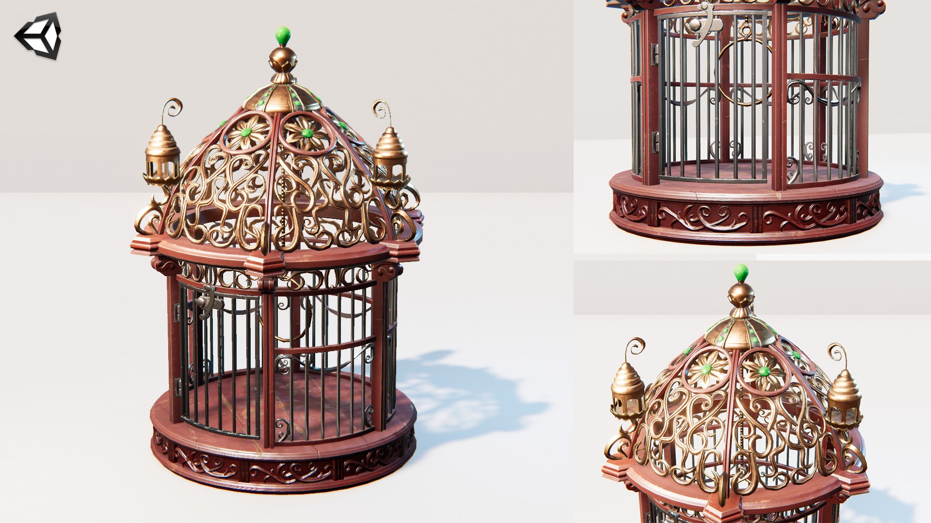 3D Model Birdcage Fantasy - TurboSquid 2185322