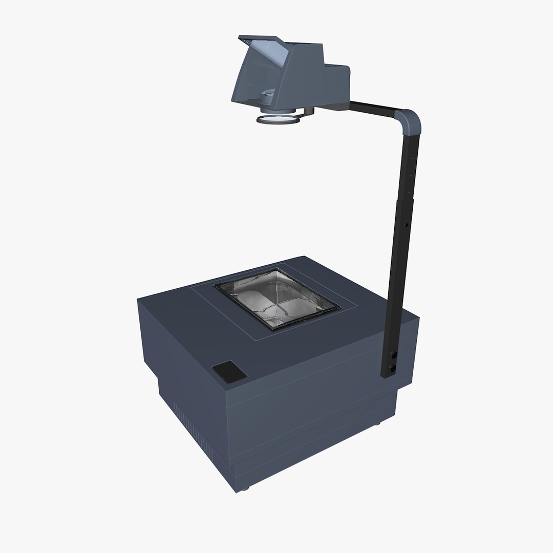 3D overhead projector l021 model - TurboSquid 1300390