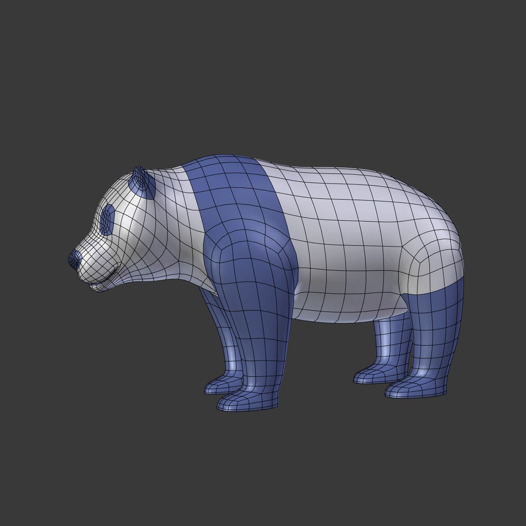 3D panda bear model - TurboSquid 1207436
