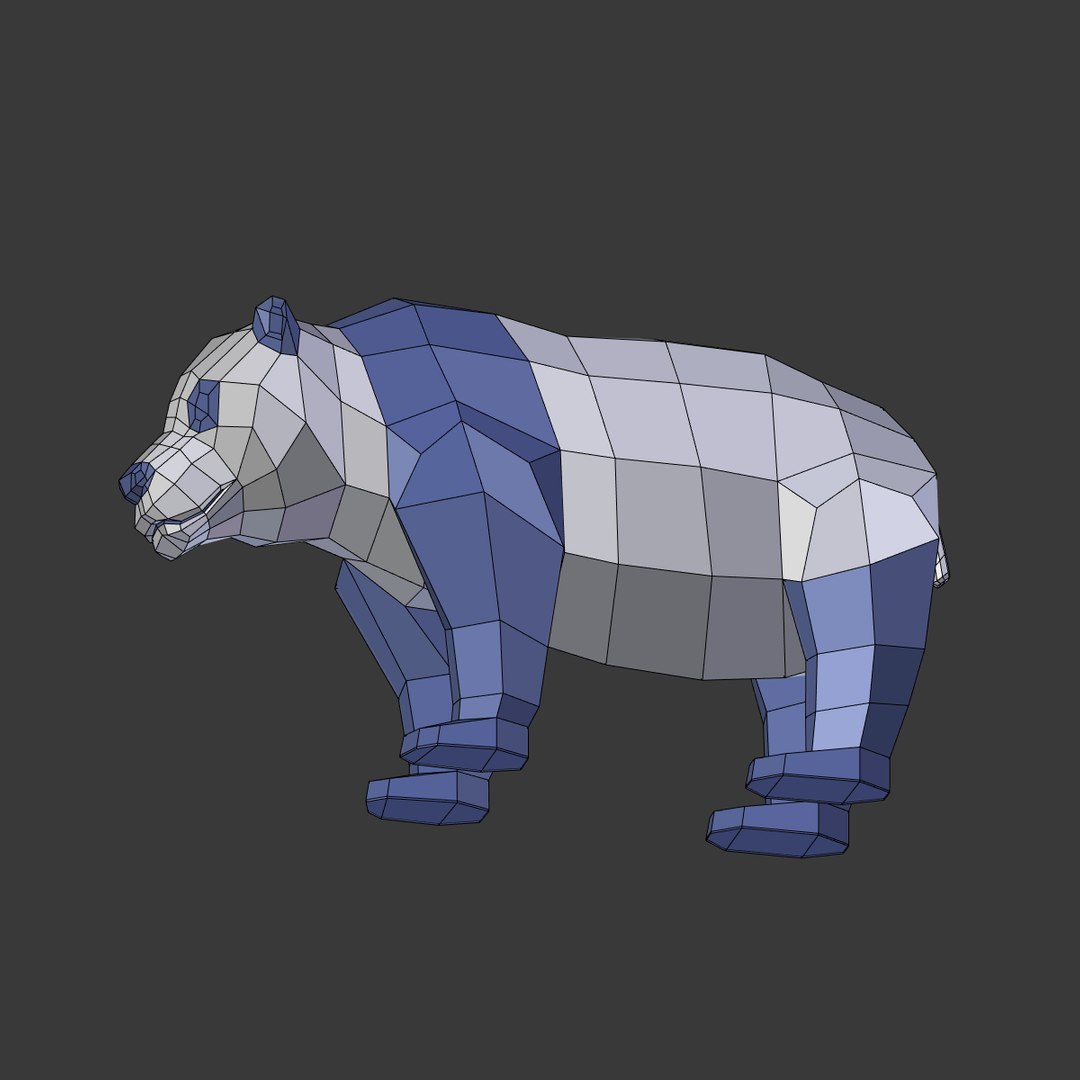 3D panda bear model - TurboSquid 1207436