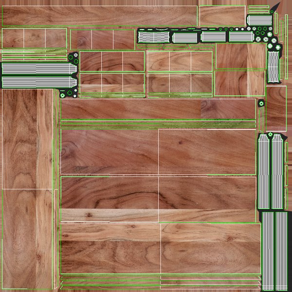Table console 3D model - TurboSquid 1684525