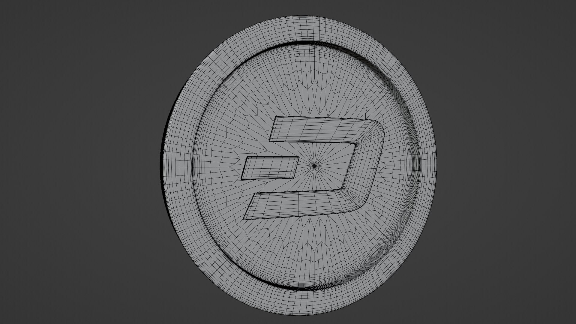 Dash Coin 3D - TurboSquid 1914074