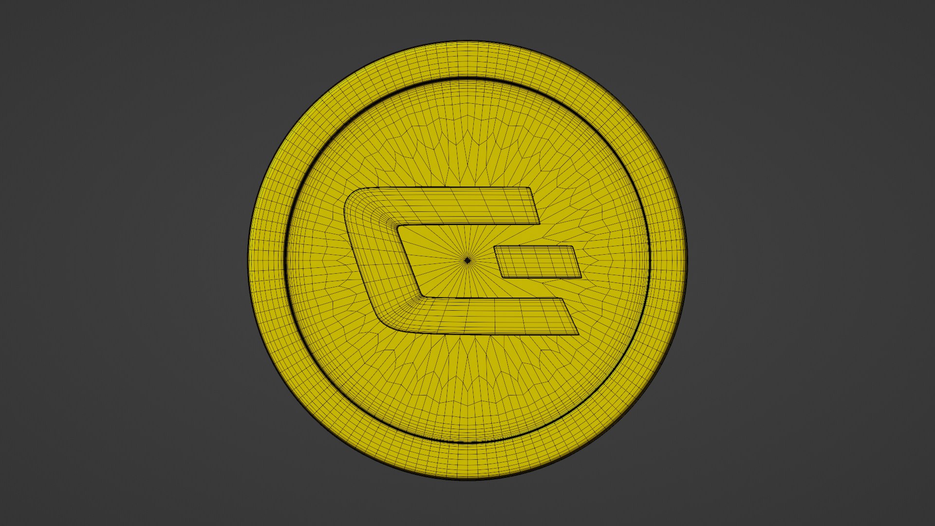Dash Coin 3D - TurboSquid 1914074
