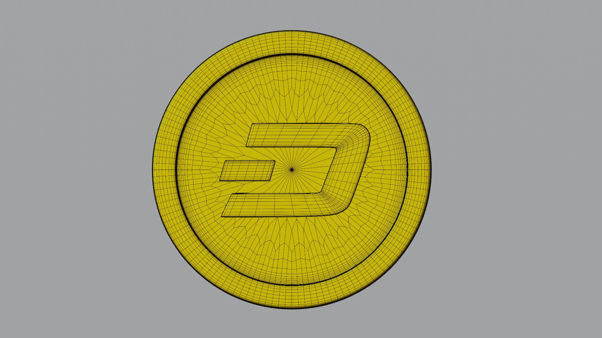 Dash Coin 3D - TurboSquid 1914074