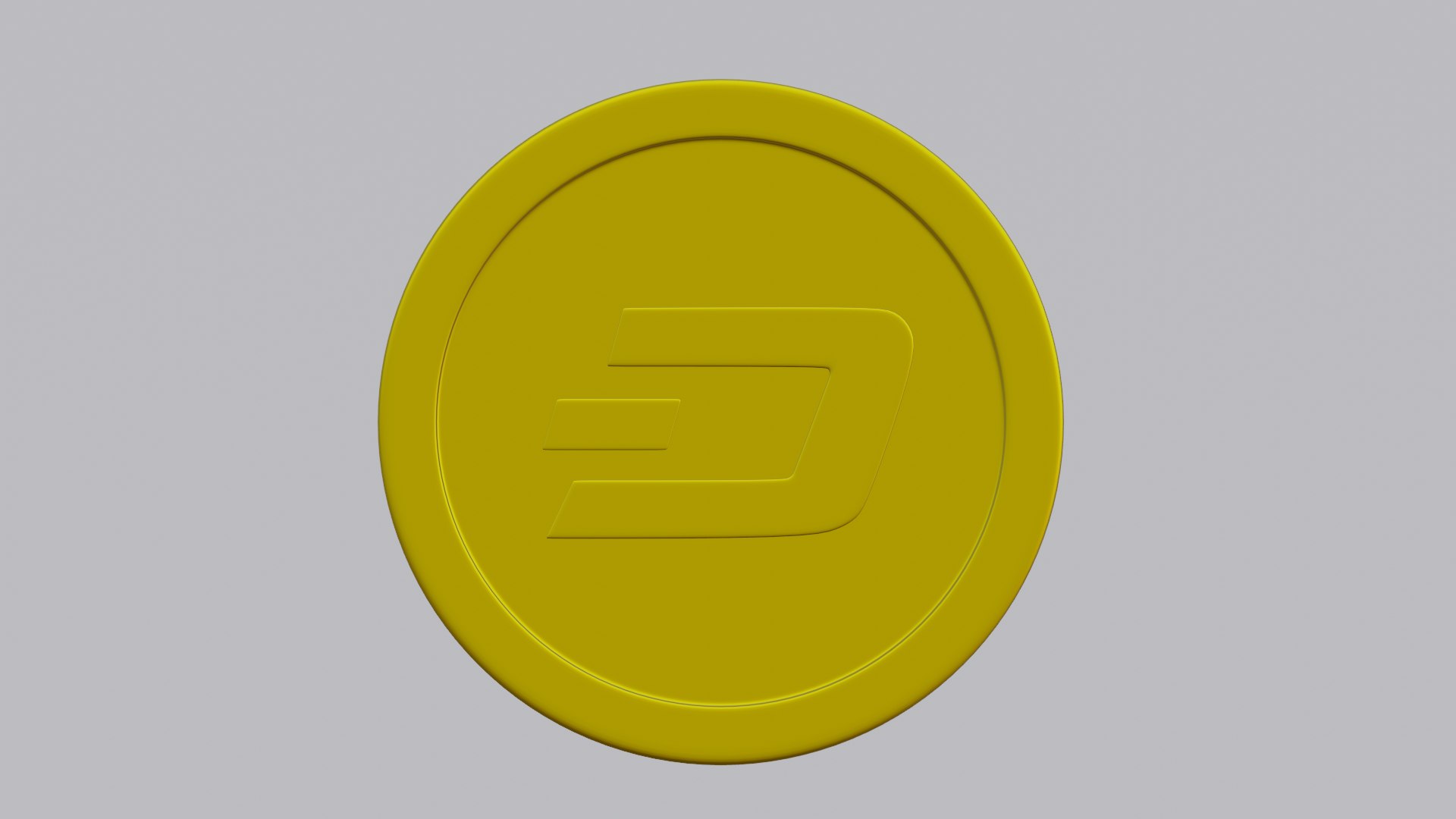 Dash Coin 3D - TurboSquid 1914074