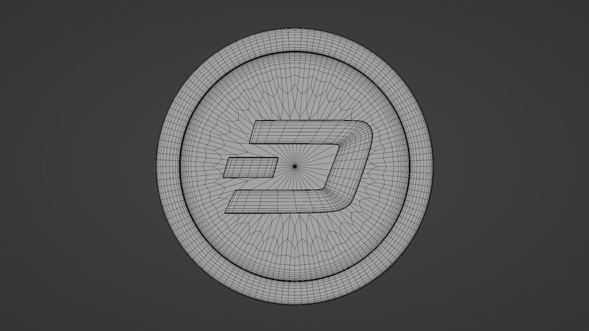 Dash Coin 3D - TurboSquid 1914074